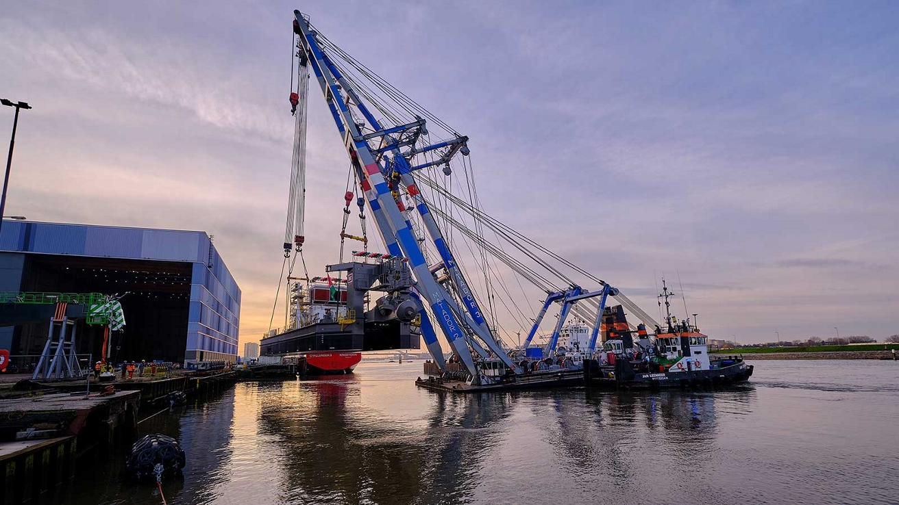 Royal IHC and Arab Potash Company Successfully Launch CSD Alyarmouk ...