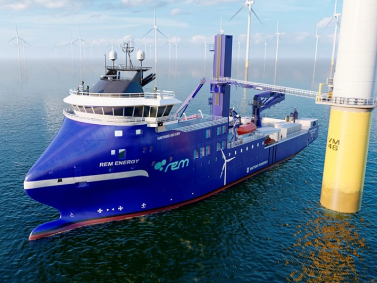 REM Offshore orders offshore wind CSV - DredgeWire : DredgeWire