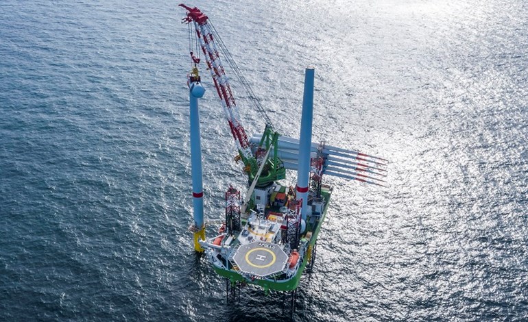 DEME Offshore installs final SeaMade turbine - DredgeWire : DredgeWire