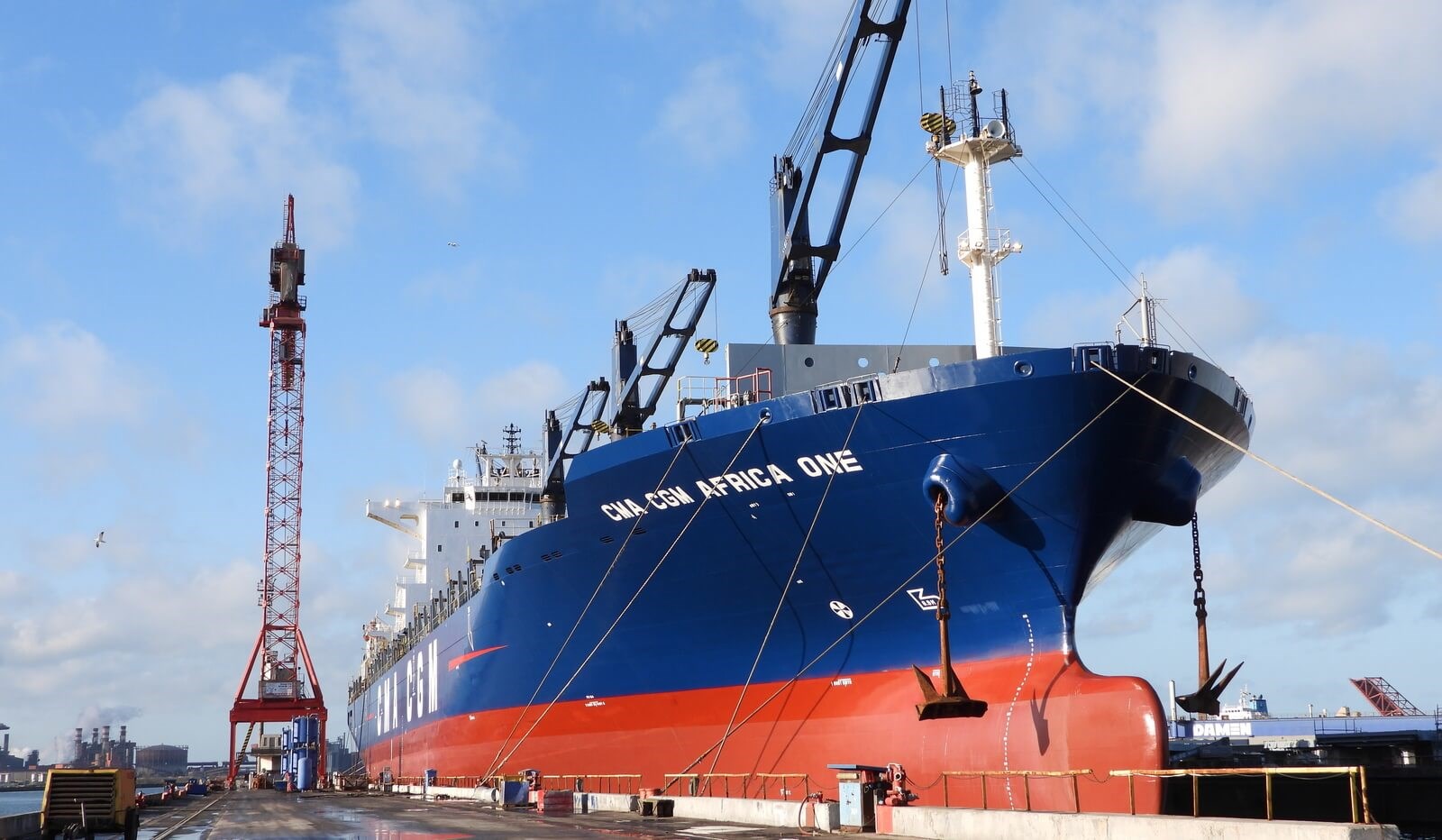 Damen Shiprepair & Conversion Carries Out Maintenance And Repair To ...