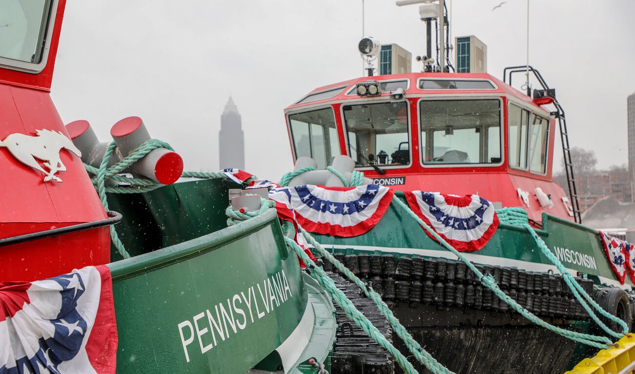 The Great Lakes Towing Company Names Latest Damen Stan Tug 1907 ICE ...