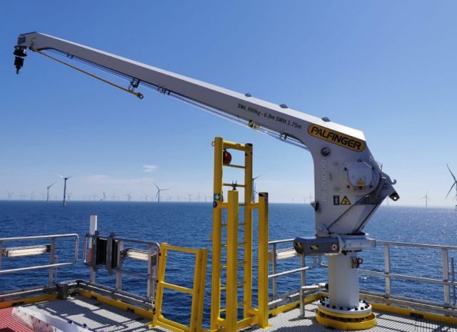 Palfinger Cranes For Major Wind Farm - DredgeWire : DredgeWire