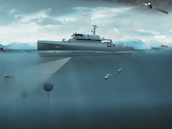 Indonesian mine hunters feature MAN hybrid propulsion - DredgeWire ...