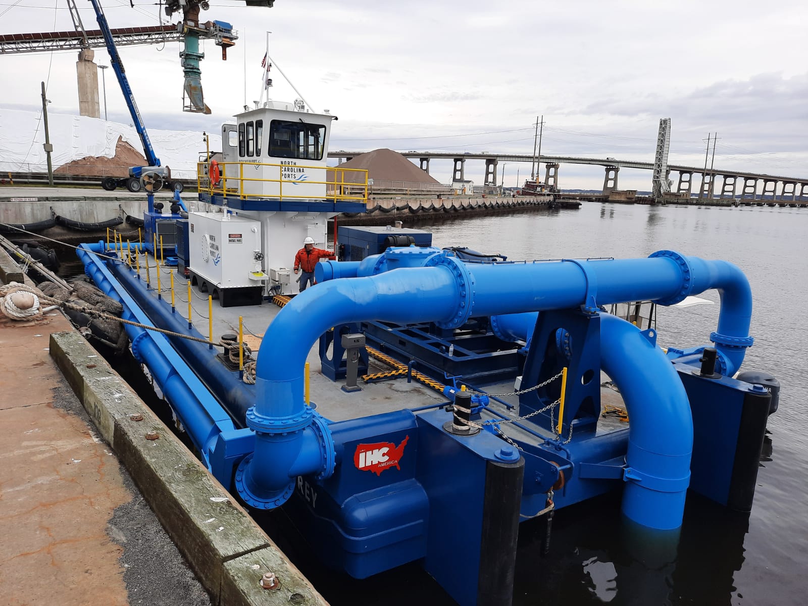 Water Injection Dredger (WID) Osprey - DredgeWire : DredgeWire