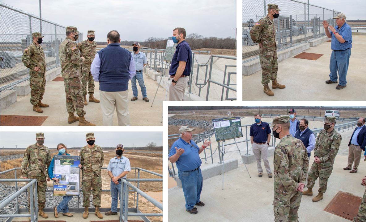 Maj. Gen. Graham visits notable Memphis District Grand Prairie Project ...