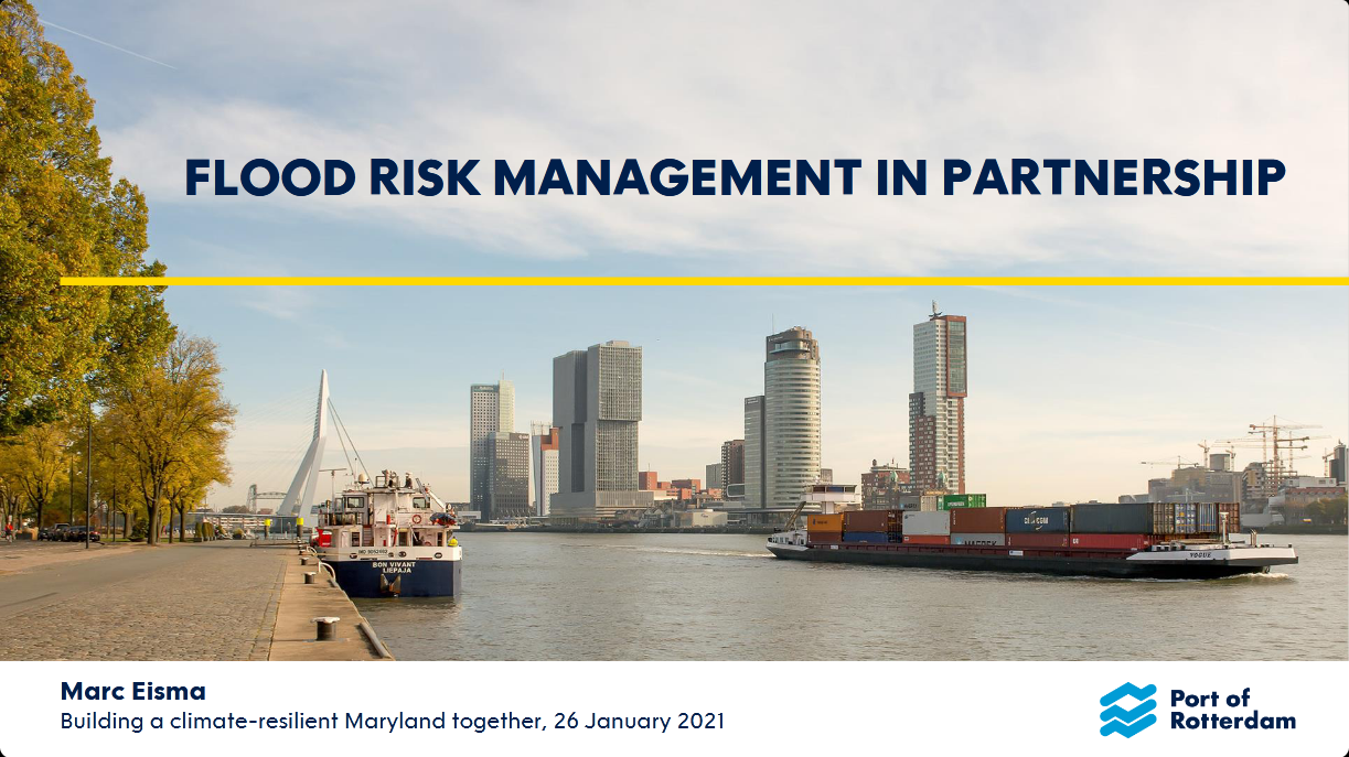 Port of Rotterdam makes prez on flood risk mitigation plans for next 20 ... Port of Rotterdam makes prez on flood risk mitigation plans for next 20 ...