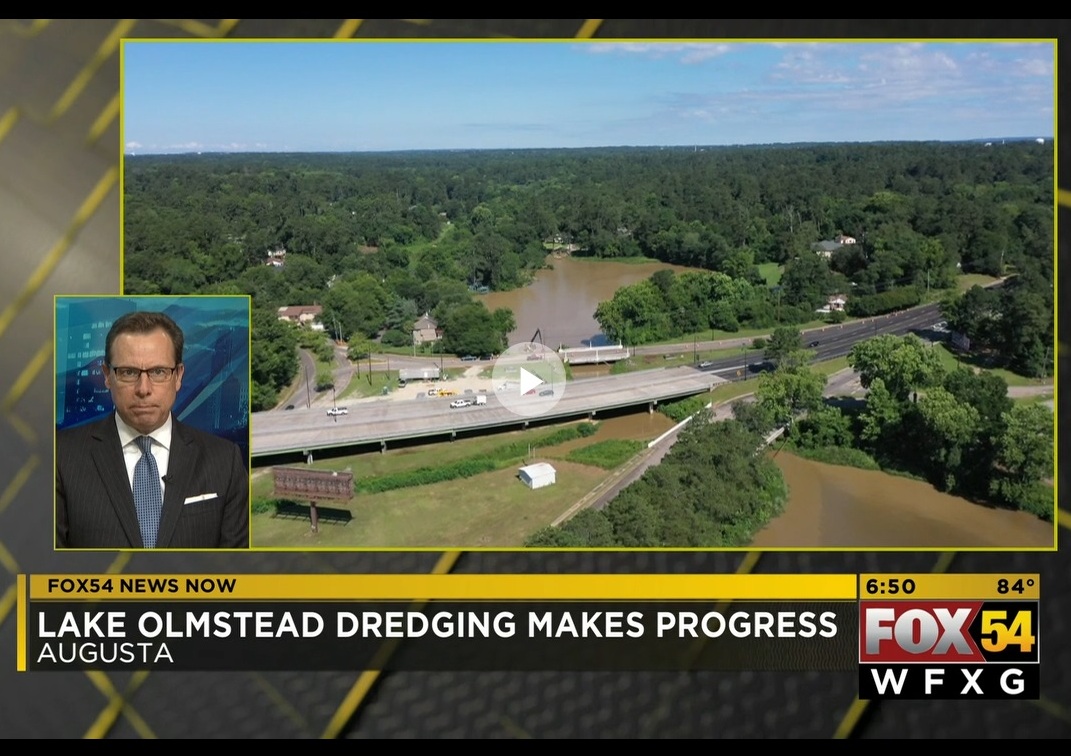 Lake Olmstead dredging project makes progress, completion anticipated ...