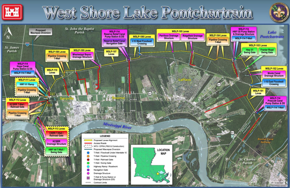 Levee Update: Project is progressing despite weather delays ...