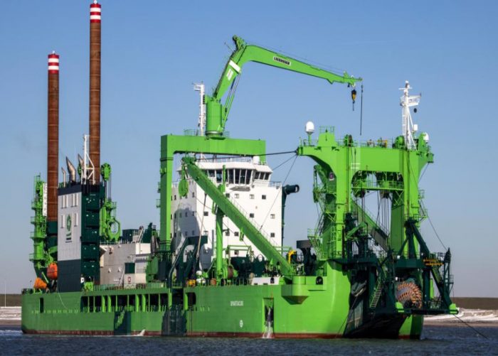DEME holds naming ceremony for the world’s most powerful cutter suction ...
