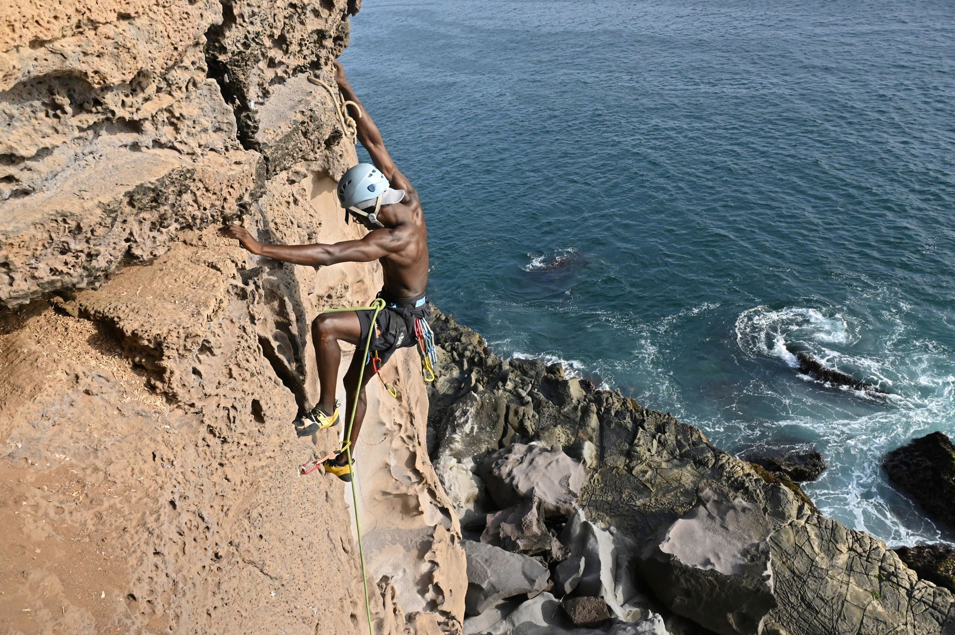 Coastal erosion threatens Senegal's rock climbing clique - DredgeWire ...