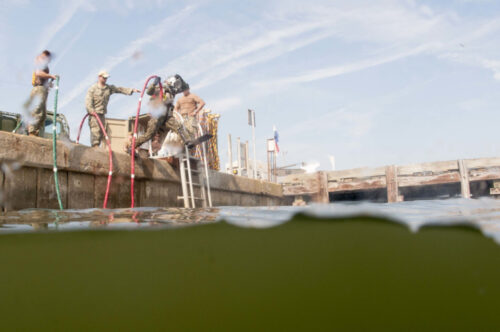Navy Expeditionary Combat Forces Holds Port Damage Repair Training ...