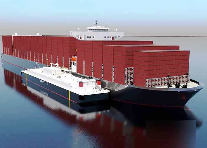 Crowley and Shell to build and charter Jones Act LNG bunker barge ...