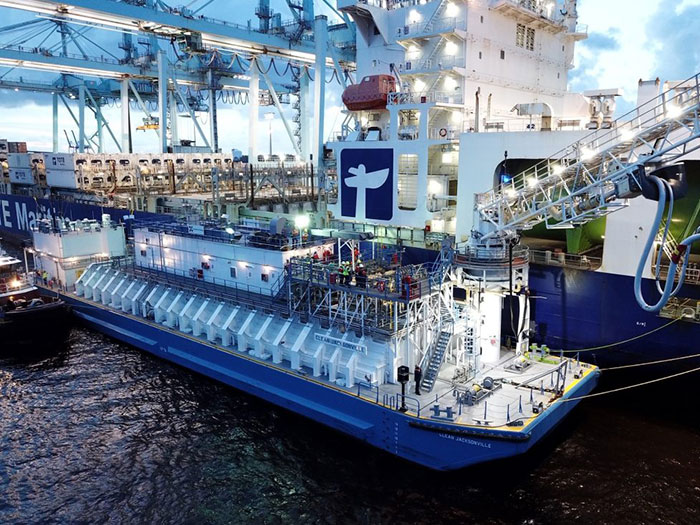 JAX LNG and TOTE complete first renewable LNG bunkering in U.S ...
