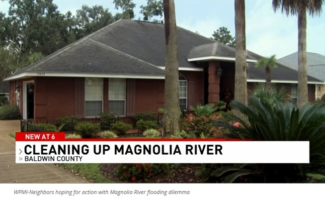 Neighbors hoping for action with Magnolia River flooding dilemma ...