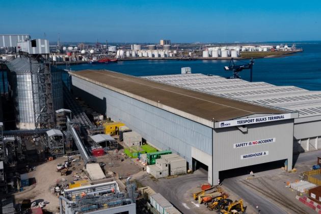 PD Ports celebrates 60% increase in bulk cargo volumes one year since ...