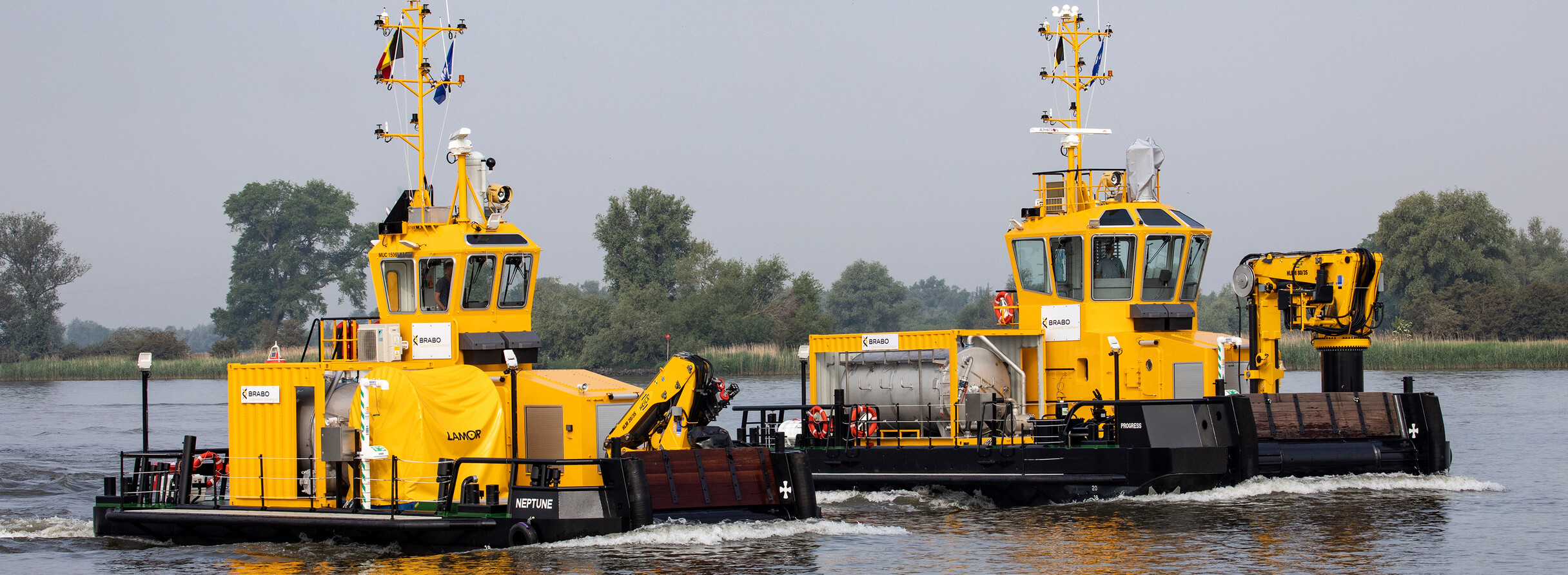 Damen delivers two Multi Cats to Brabo in Antwerp - DredgeWire : DredgeWire