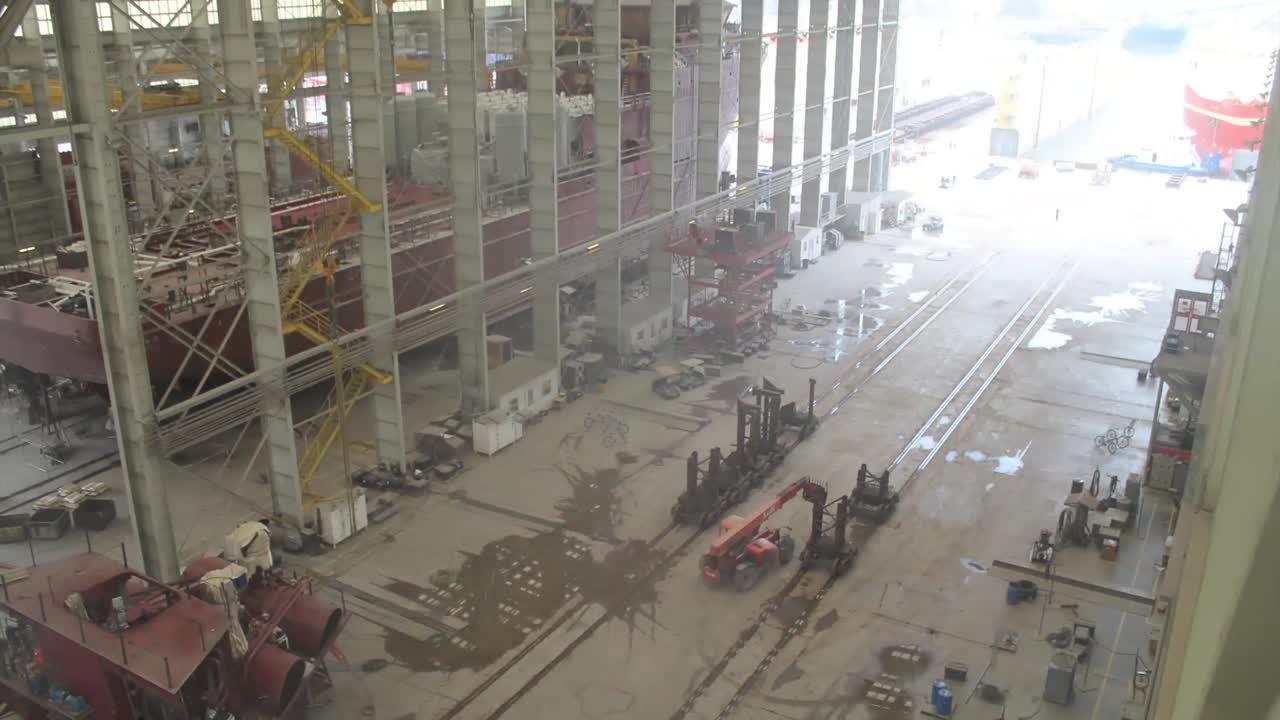 Time Lapse Video of Edison Chouest 312' PSV (Platform Supply Vessel ...