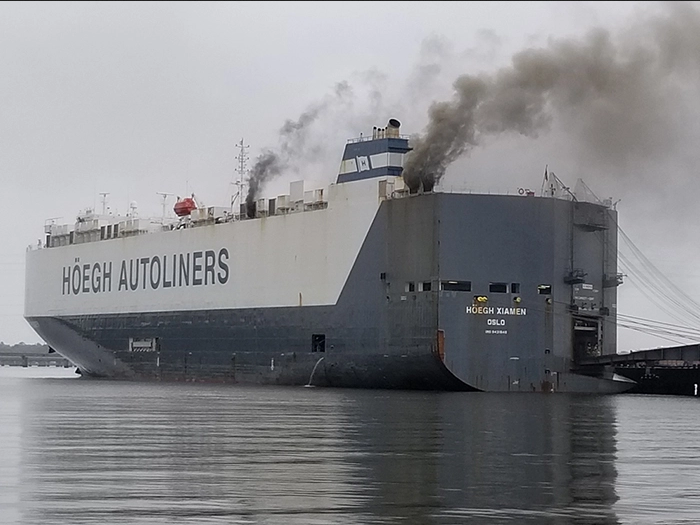 NTSB reports on 2020 Jacksonville car carrier fire - DredgeWire ...