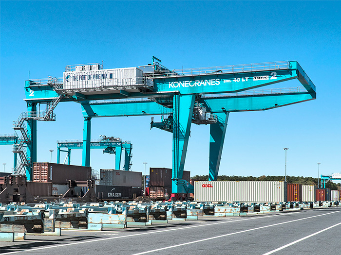 Port of Virginia orders 3 more Konecranes rail-mounted gantry cranes ...