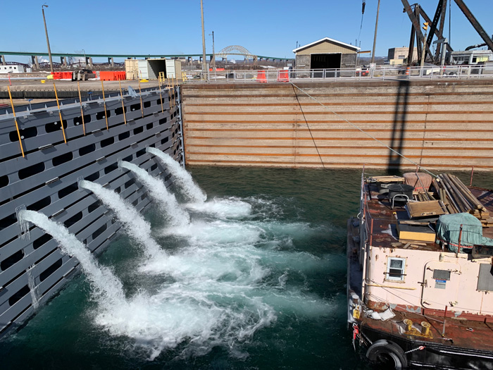 Corps spending plan funds remainder of Soo Lock project - DredgeWire ...