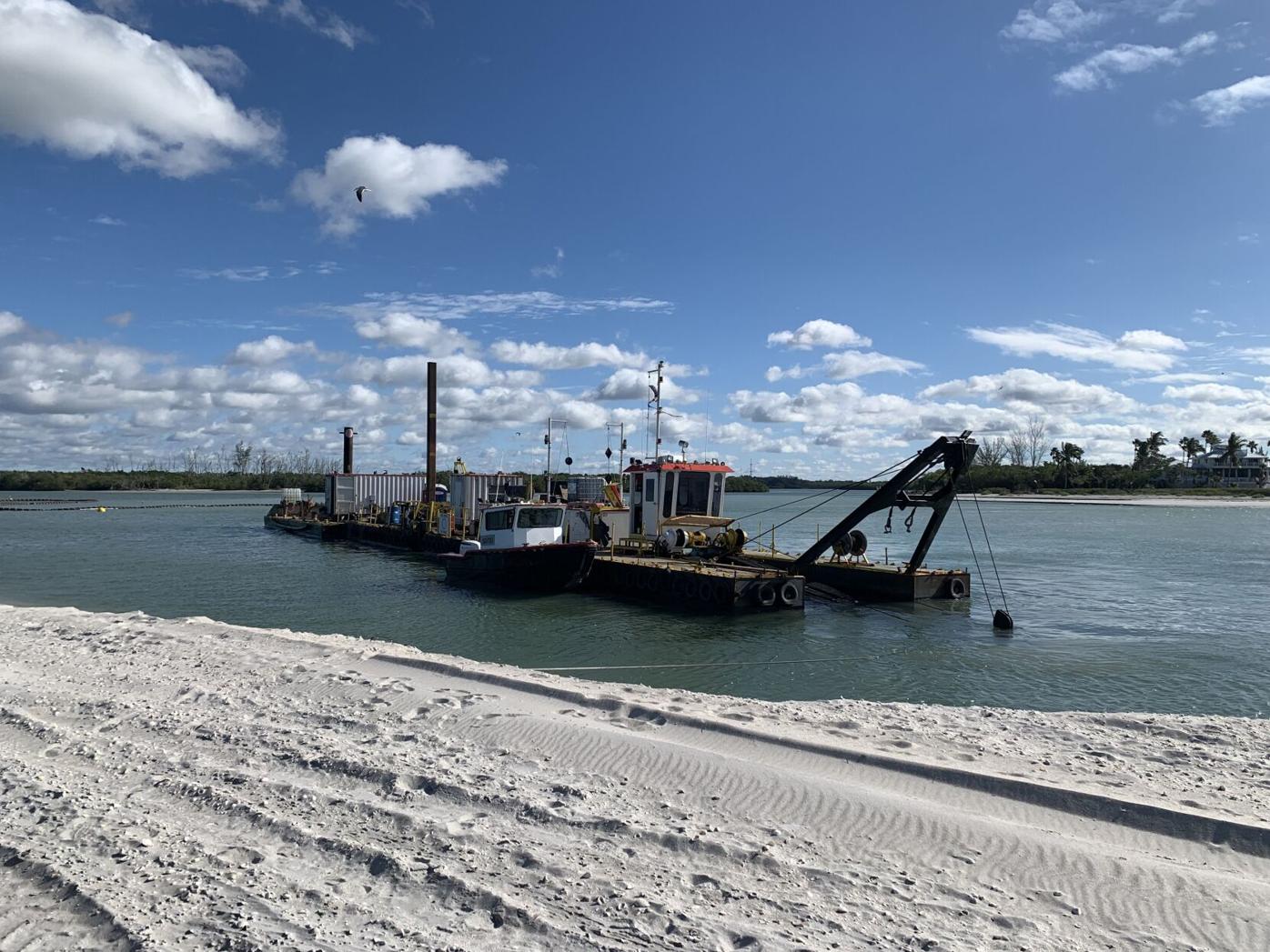 Stump Pass dredging progressing well with Atlantic and Gulf Dredging ...