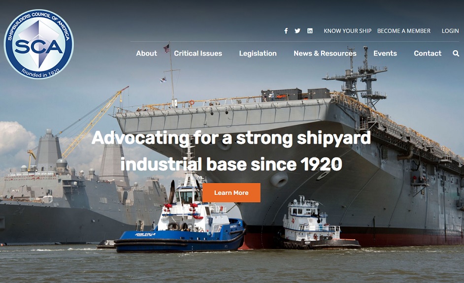 Shipbuilders Council Announces 2022 Shipyard Safety Awards - DredgeWire ...