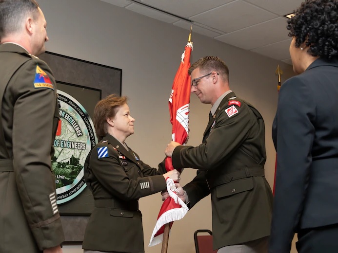 USACE Vicksburg District holds Change of Command Ceremony - DredgeWire ...
