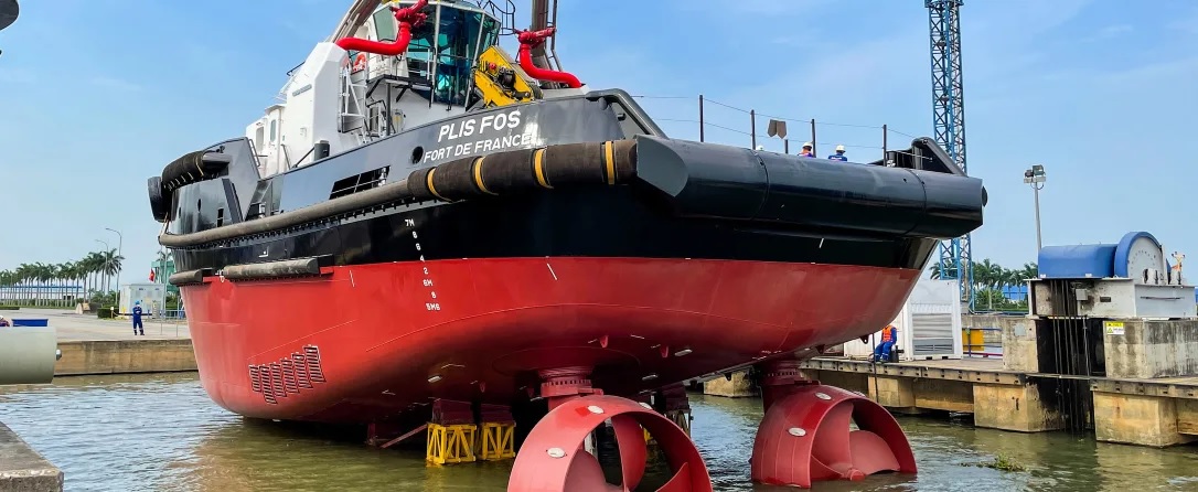 Damen ASD Tug 2813 launched for SOMARA - DredgeWire : DredgeWire