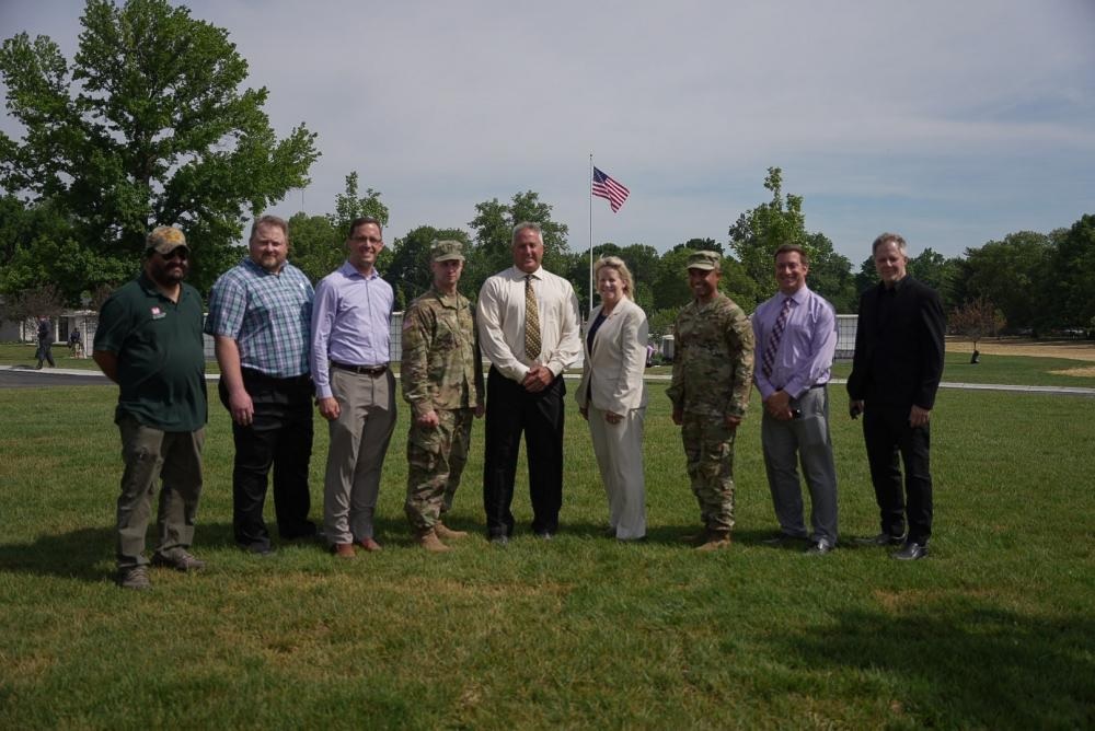 VA and USACE partner on Columbarium construction at Crown Hill National ...