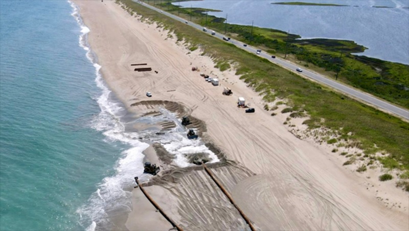 Great Lakes Dredge & Dock Finishes Beach nourishment at both Hatteras ...