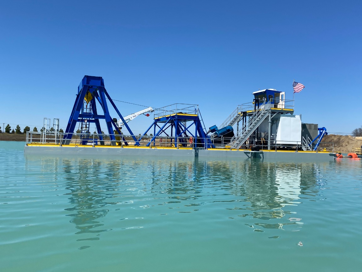 CUSTOM DREDGE WORKS Announces the Delivery and Launch of a 12" Electric ...