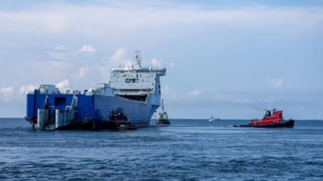 Jeff Bezos’ Rocket Landing Ship Named for Mother Departs for Scrapper ...