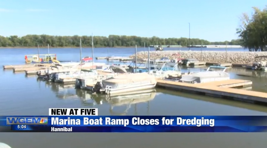 Hannibal Marina boat ramp closes for dredging - DredgeWire : DredgeWire