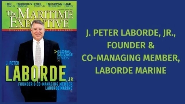 J. Peter Laborde, Jr., Founder & Co-Managing Member, Laborde Marine ...