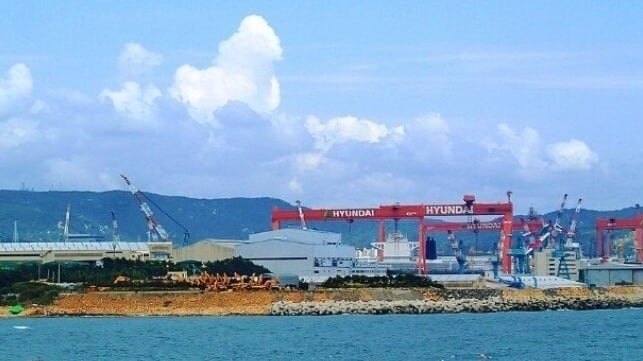 HHI Speeds Up Reopening of Gunsan Shipyard - DredgeWire : DredgeWire