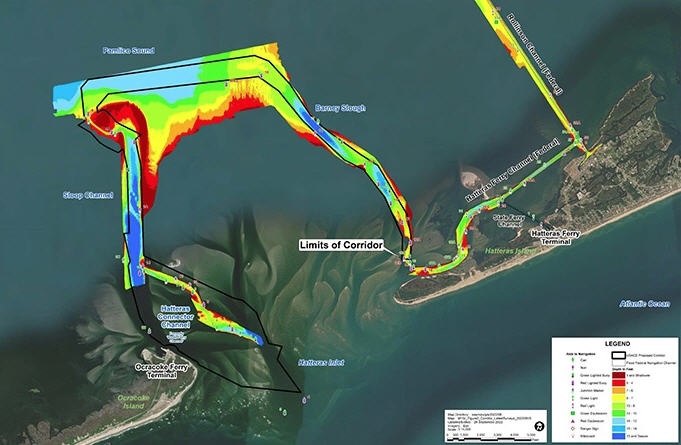 After nearly two years, federal realignment of Hatteras Inlet channel ...