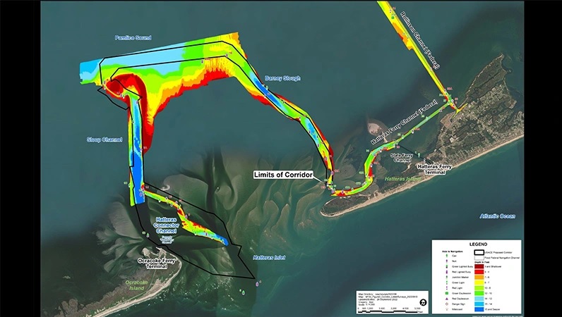 Hatteras Inlet channel is realigned; now a federal channel for dredging ...