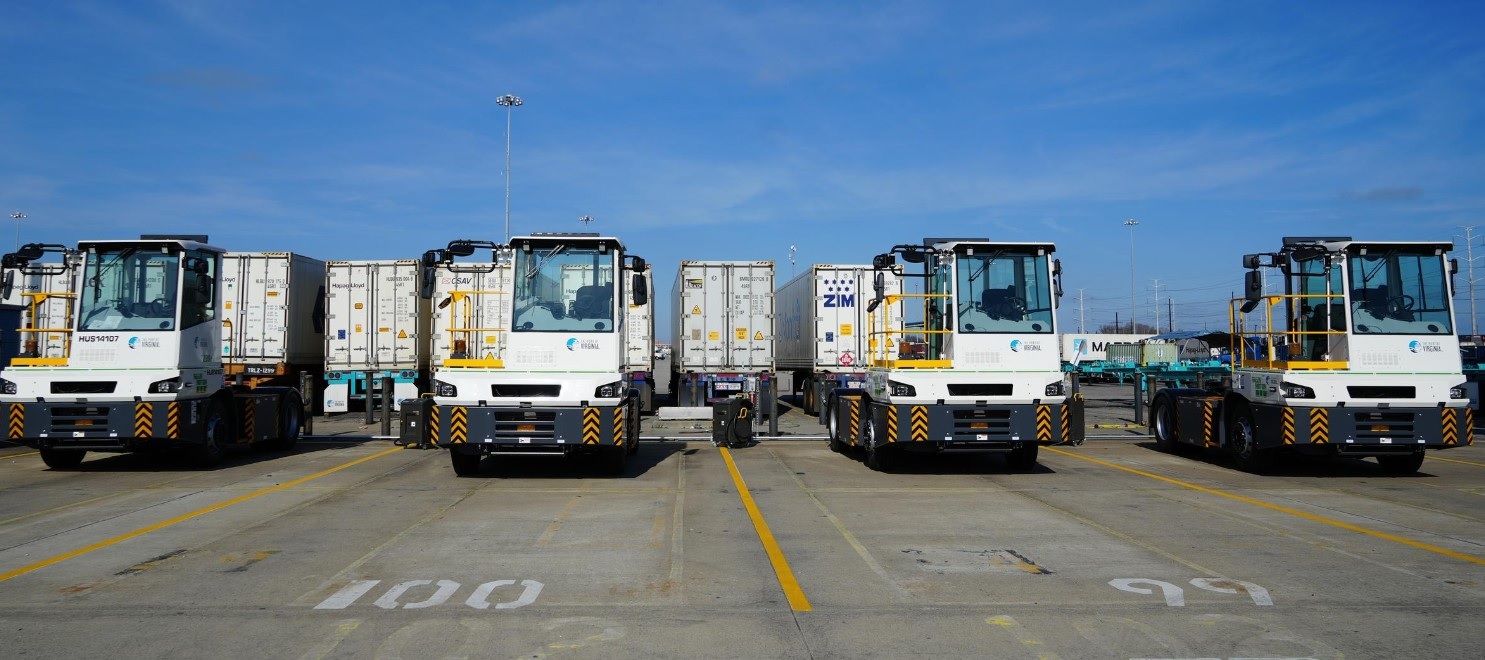 Port of Virginia employs all-electric yard tractors - DredgeWire ...