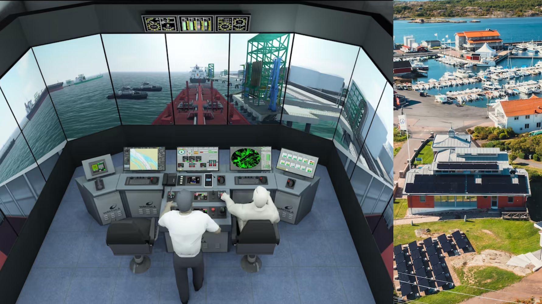 Furetank turns former office into advanced ship simulator training ...