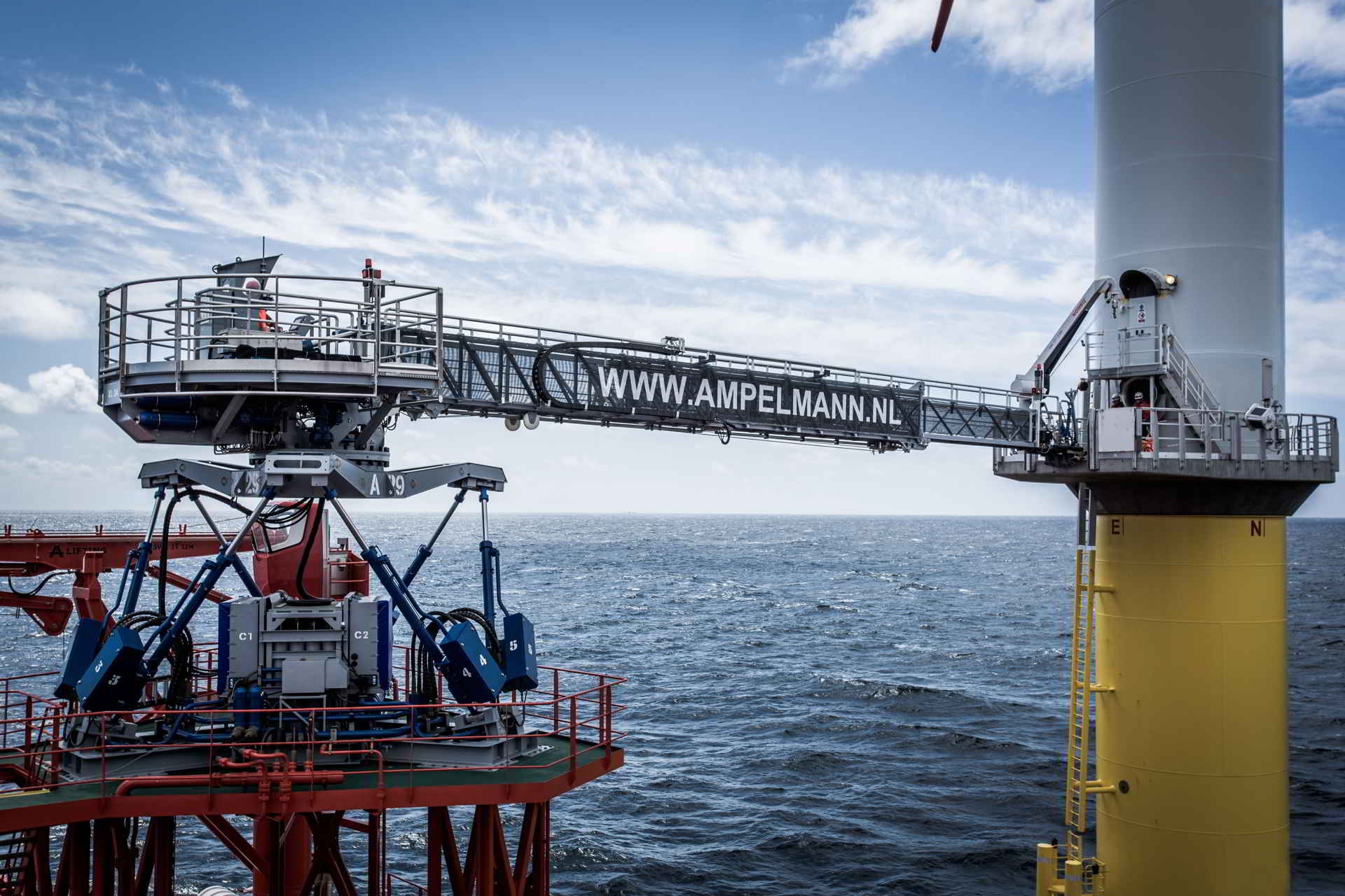 Ampelmann takes the lead as the motion compensated gangway provider for ...
