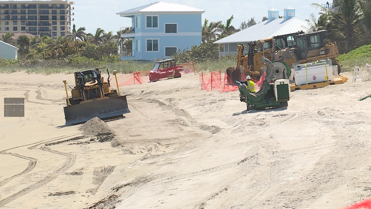 $11 million Shore Protection Project underway in Fort Pierce ...