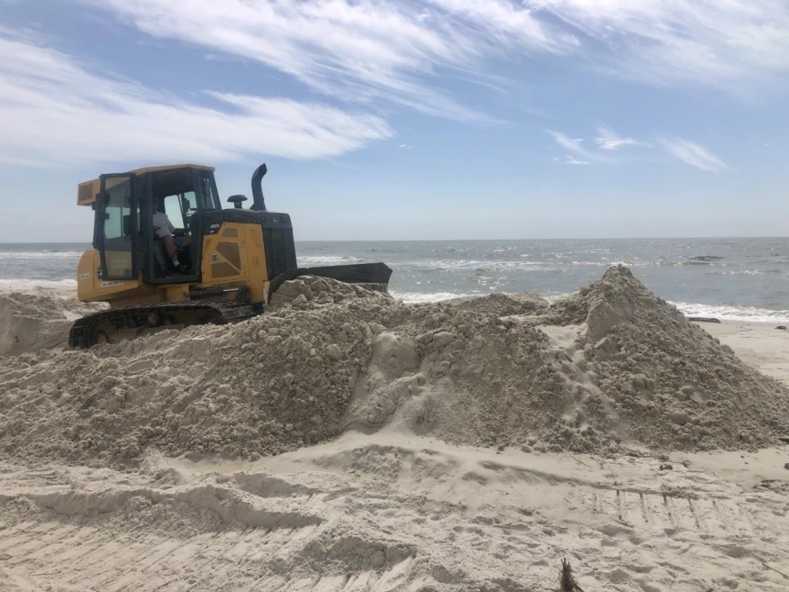 Dredging project to help eroded West Beach beaches underway ...