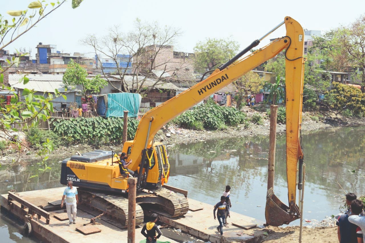 ‘About 80% dredging of key canals in city & adjacent areas completed ...