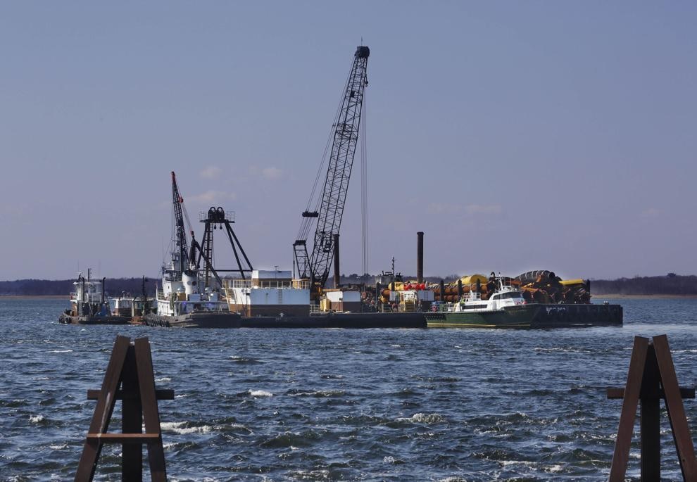 Larger dredge arriving soon; Norfolk Dredging Company’s dredge ...