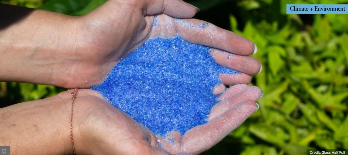 Recycled Glass, Turned into Sand, Is Restoring Louisiana’s Shrinking ...