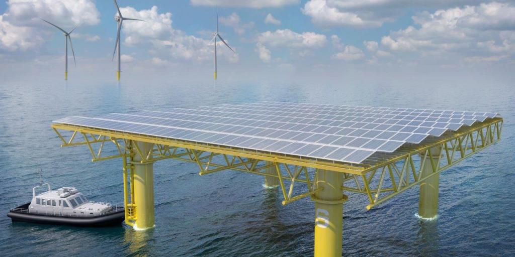 Jan De Nul, Tractebel, and DEME present offshore floating solar ...