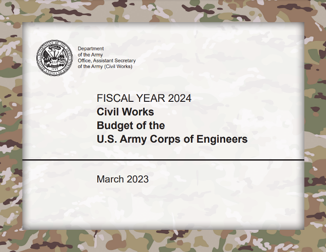 USACE Fiscal Year 2024 Budget - DredgeWire : DredgeWire