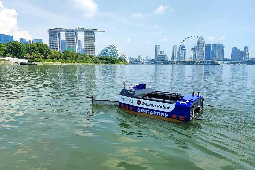 5G-enabled robots to clean Singapore’s rivers - DredgeWire : DredgeWire