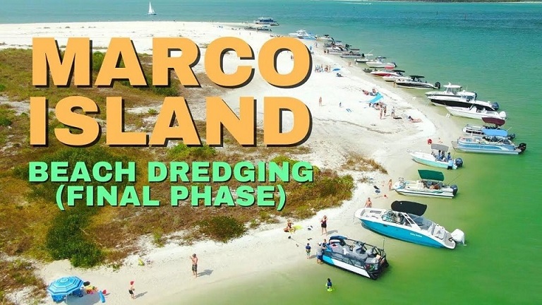 Marco Island Dredging Project in Action Now - DredgeWire : DredgeWire