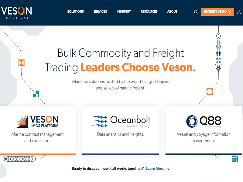 Veson Nautical To Acquire VesselsValue - DredgeWire : DredgeWire